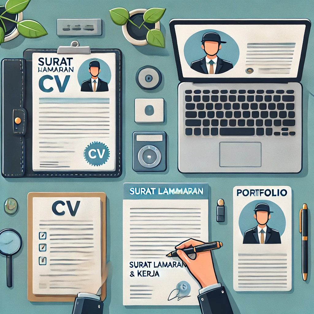 Perbedaan Dokumen Lamaran Kerja: CV, Surat Lamaran & Porto