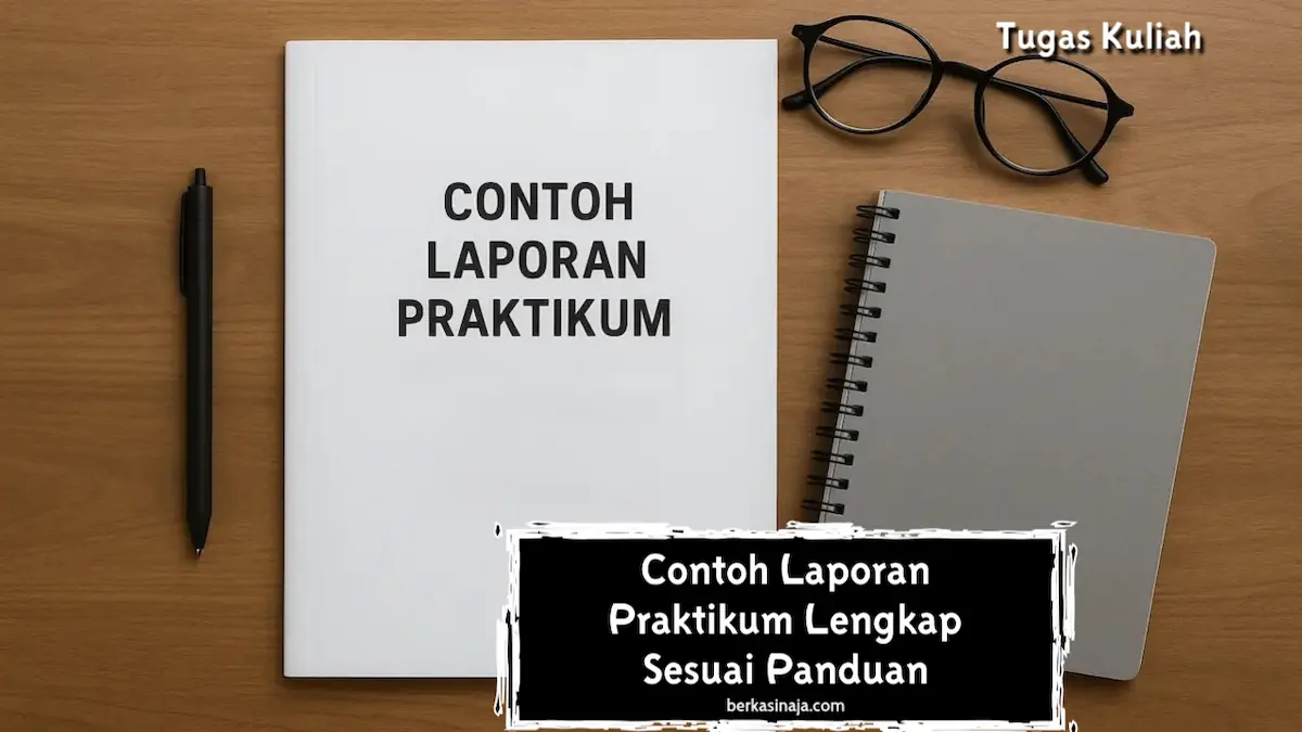 Contoh Laporan Praktikum Lengkap Sesuai Panduan