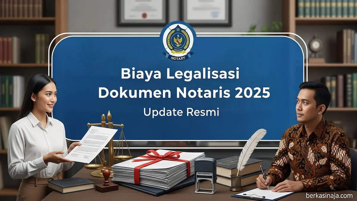 Biaya Legalisasi Dokumen Notaris 2025 Update Resmi