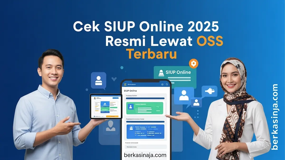 Cek SIUP Online 2025 Resmi Lewat OSS Terbaru