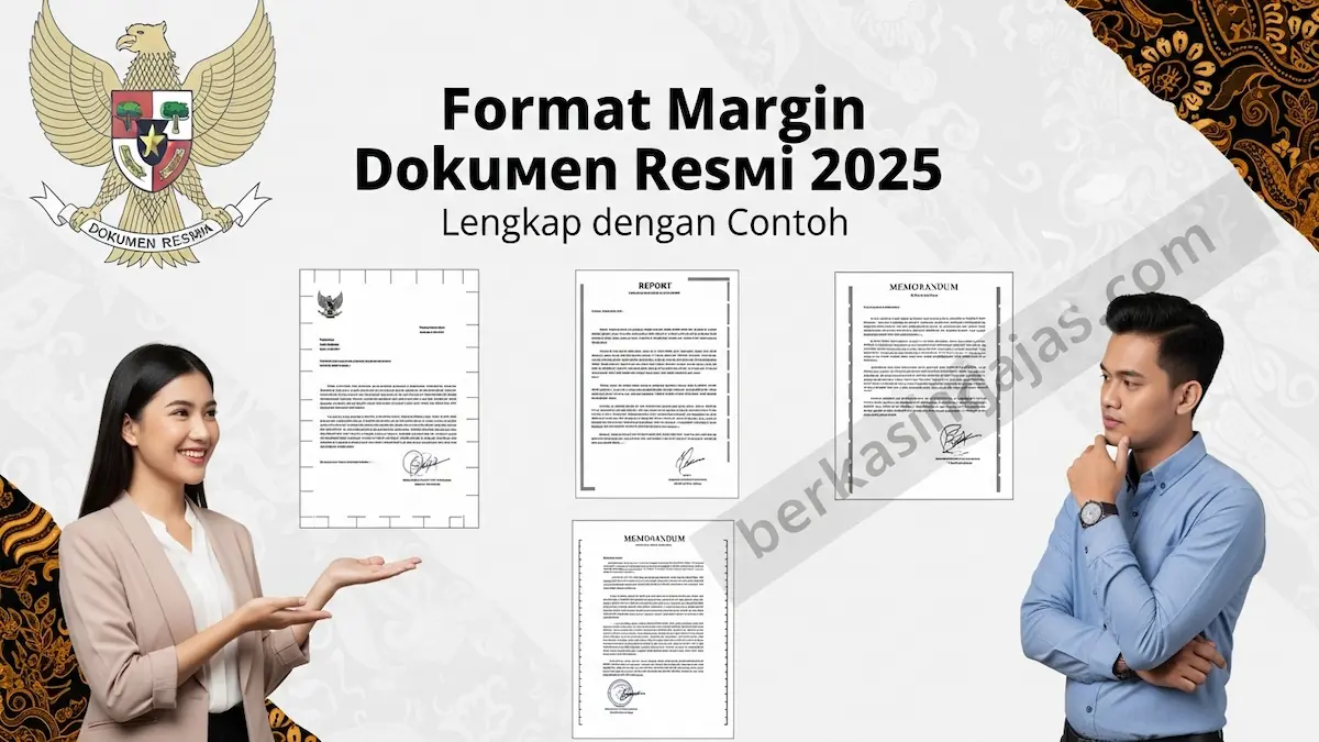 Format Margin Dokumen Resmi 2025 Lengkap dengan Contoh