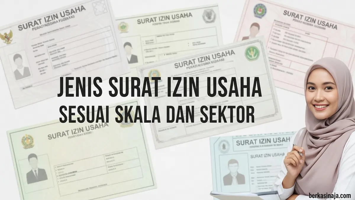 Jenis Surat Izin Usaha Sesuai Skala dan Sektor