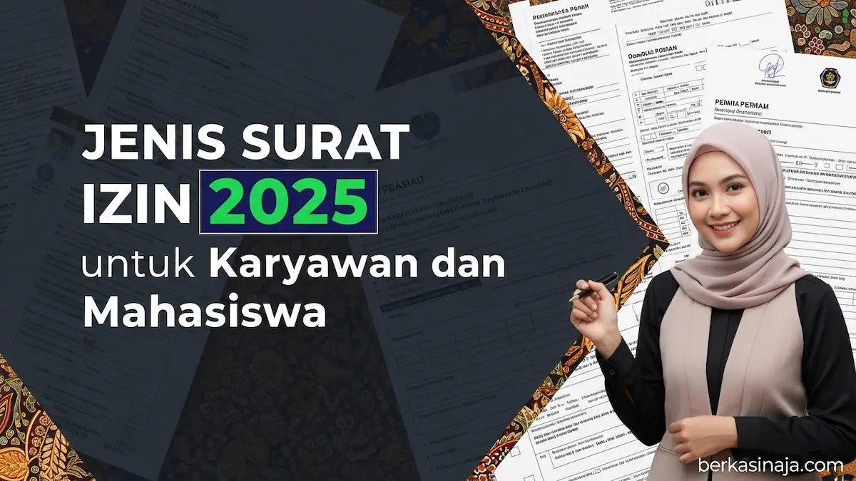 Jenis Surat Izin 2025 untuk Karyawan dan Mahasiswa