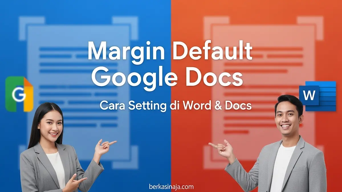 Margin Default Google Docs Cara Setting di Word & Docs