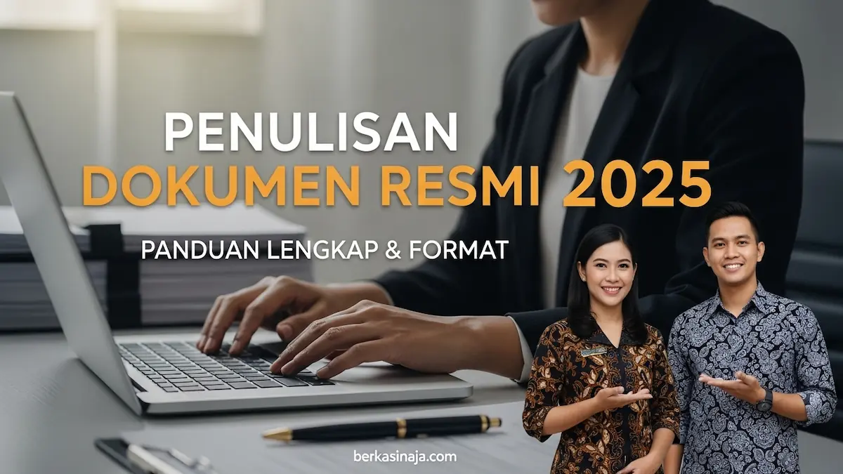Penulisan Dokumen Resmi 2025: Panduan Lengkap & Format