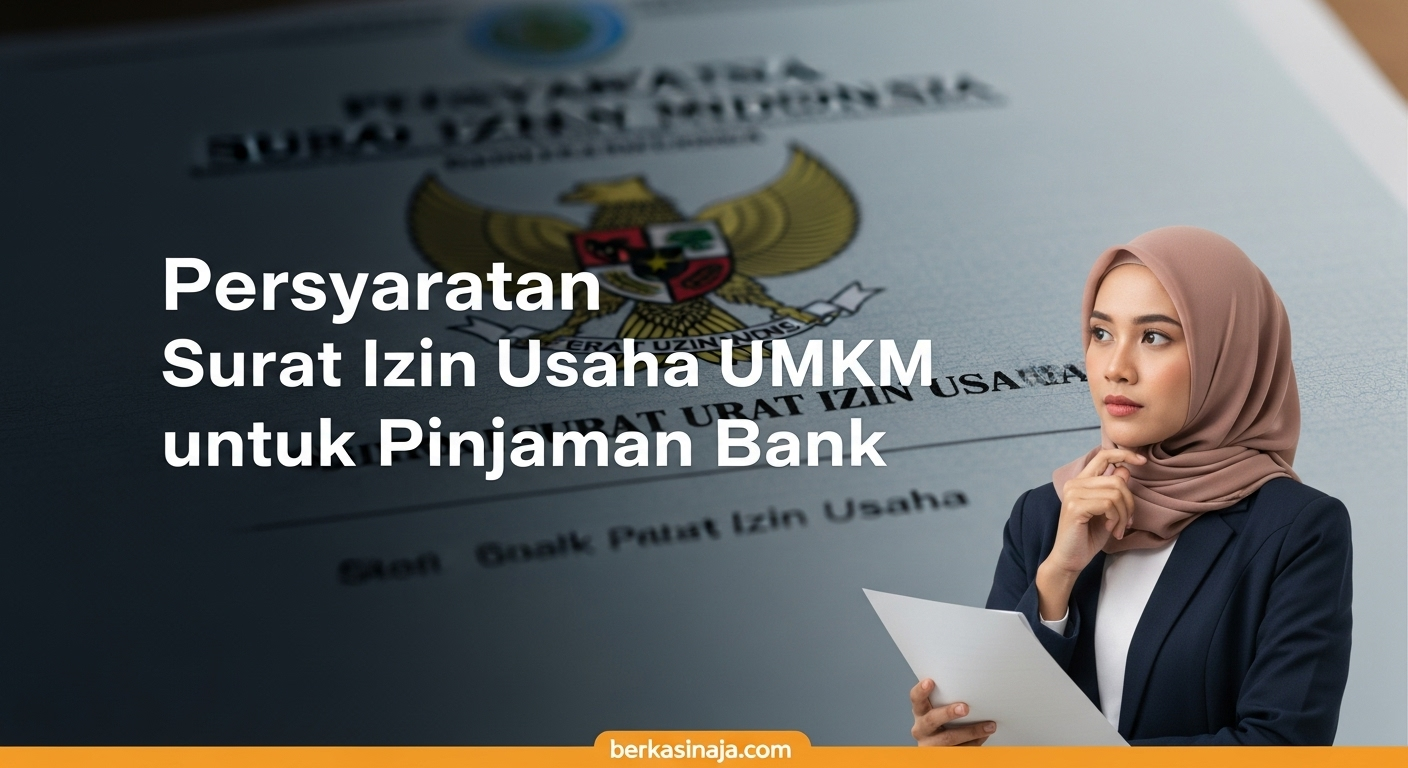 Persyaratan Surat Izin Usaha UMKM untuk Pinjaman Bank