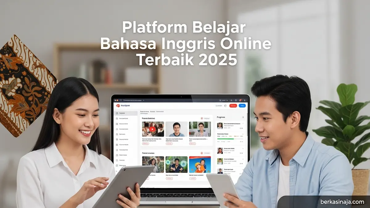 Platform Belajar Bahasa Inggris Online Terbaik 2025