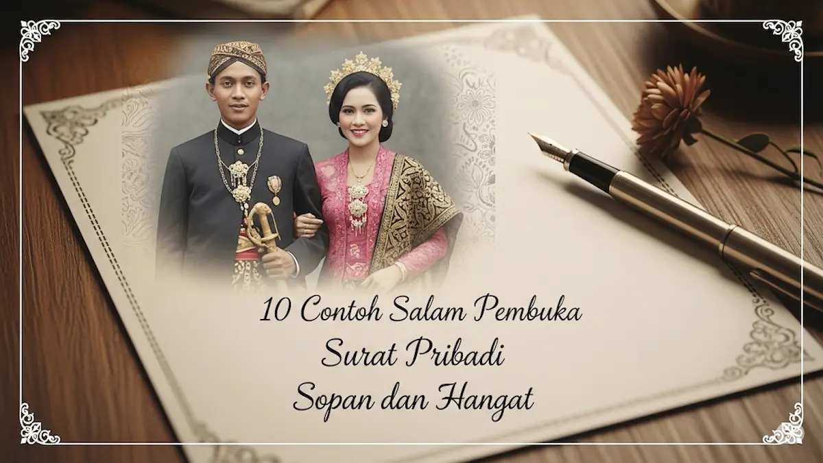 Salam Pembuka Surat Pribadi: 10 Contoh Sopan dan Hangat