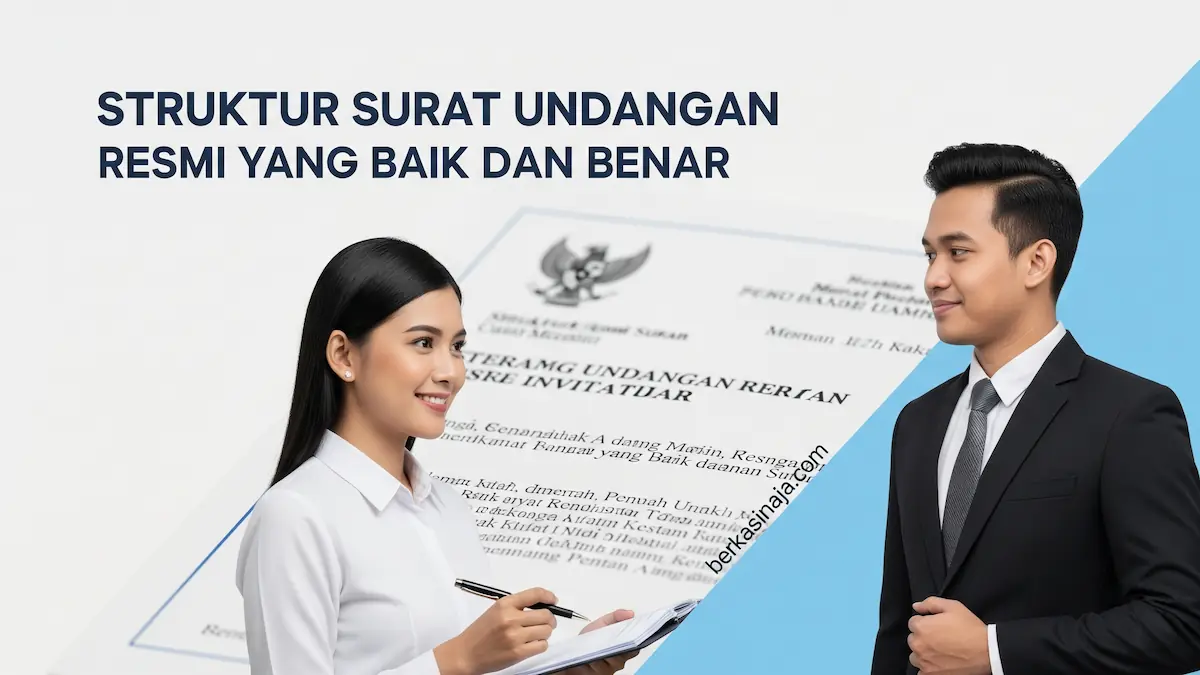 Struktur Surat Undangan Resmi yang Baik dan Benar