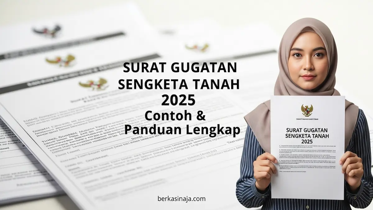 Surat Gugatan Sengketa Tanah 2025: Contoh & Panduan Lengkap