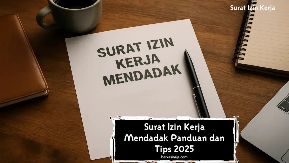 Surat Izin Kerja Mendadak: Panduan dan Tips 2025