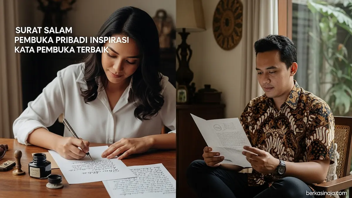 Surat Salam Pembuka Pribadi: Inspirasi Kata Pembuka Terbaik