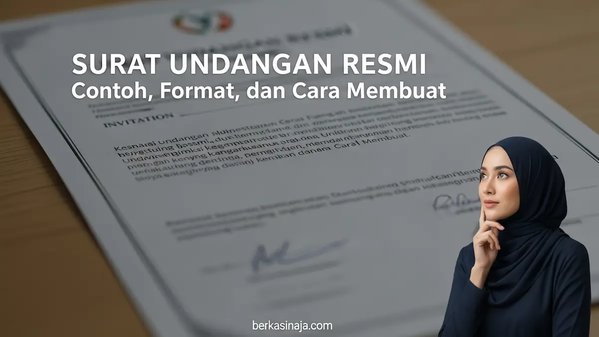 Surat Undangan Resmi: Contoh, Format, dan Cara Membuat