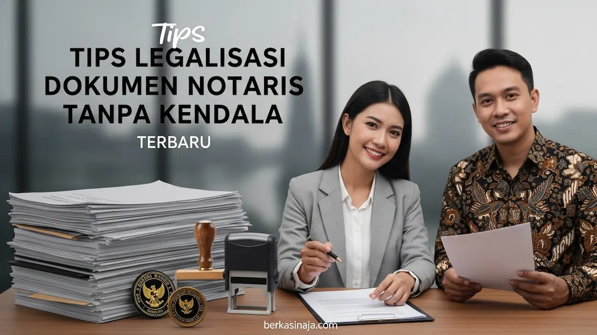 Tips Legalisasi Dokumen Notaris Tanpa Kendala Terbaru