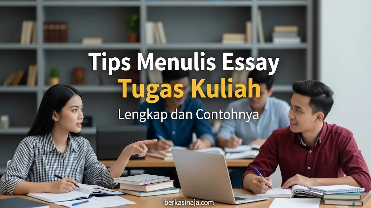 Tips Menulis Essay Tugas Kuliah Lengkap dan Contohnya