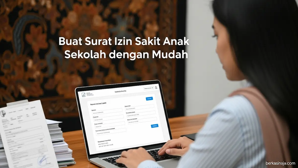 Buat Surat Izin Sakit Anak Sekolah dengan Mudah