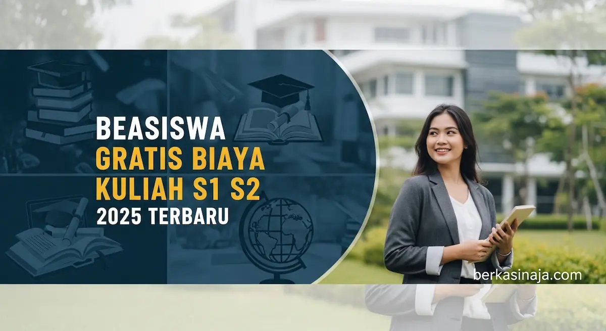 Beasiswa Gratis Biaya Kuliah S1 S2 2025 Terbaru