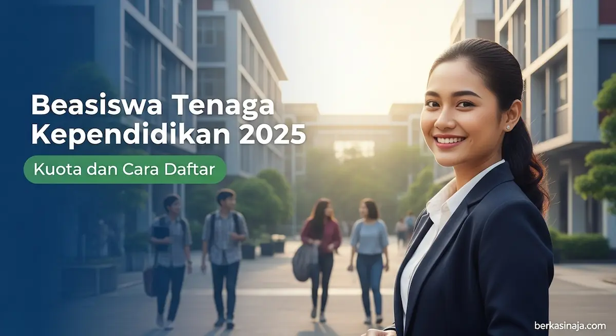 Beasiswa Tenaga Kependidikan 2025 Kuota dan Cara Daftar