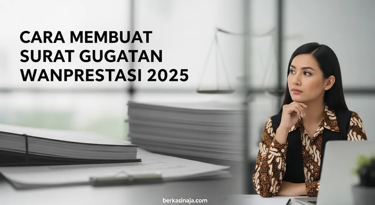 Cara Membuat Surat Gugatan Wanprestasi 2025