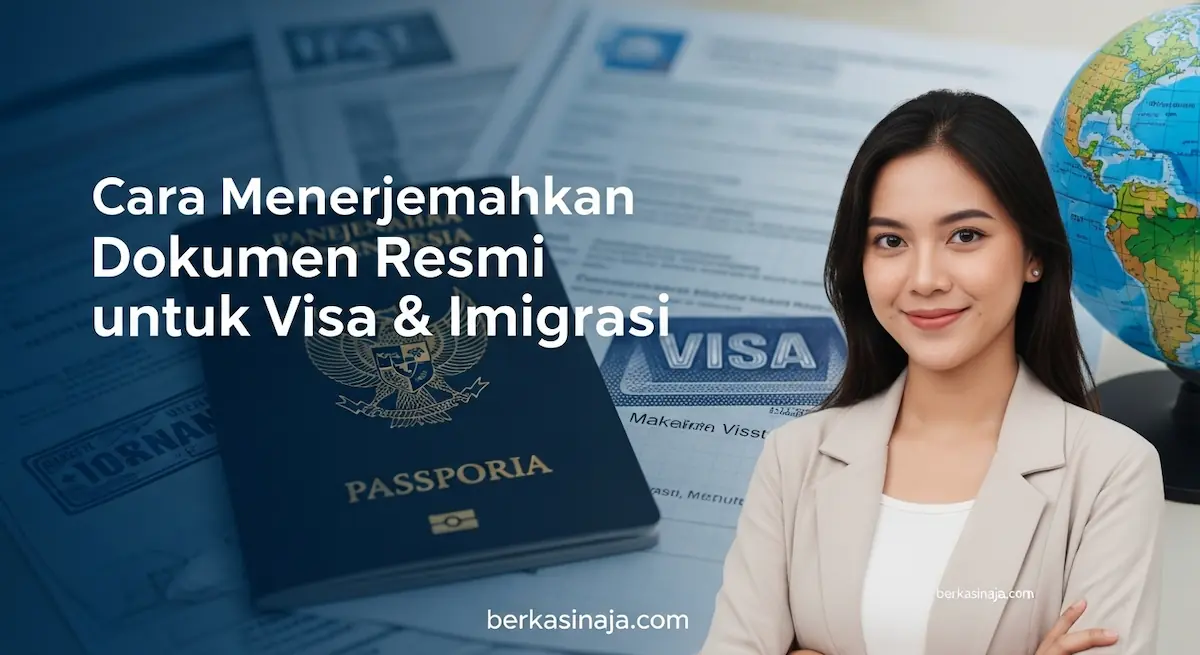 Cara Menerjemahkan Dokumen Resmi untuk Visa & Imigrasi