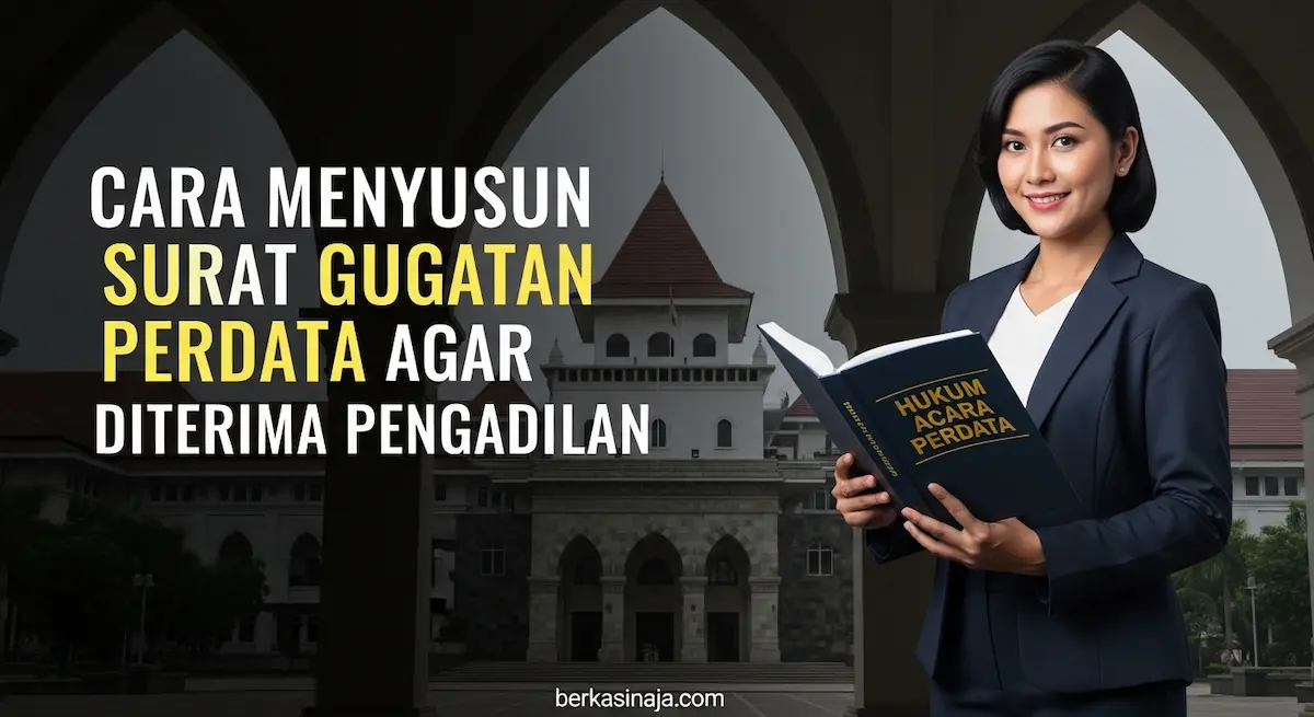 Cara Menyusun Surat Gugatan Perdata agar Diterima Pengadilan