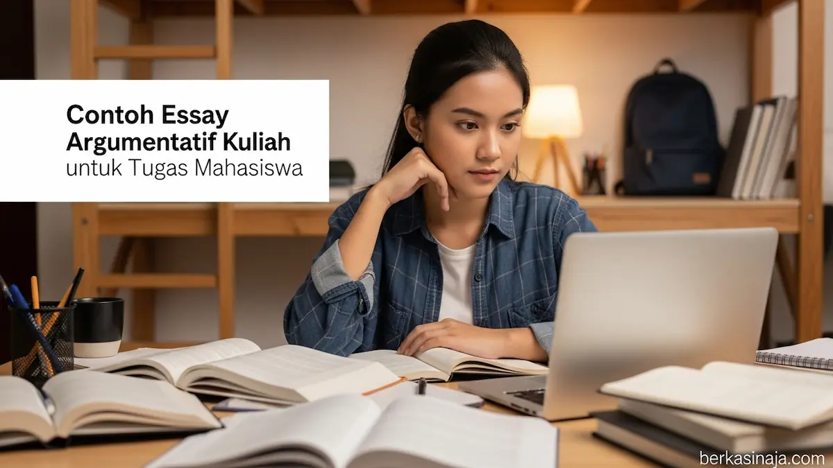 Contoh Essay Argumentatif Kuliah untuk Tugas Mahasiswa