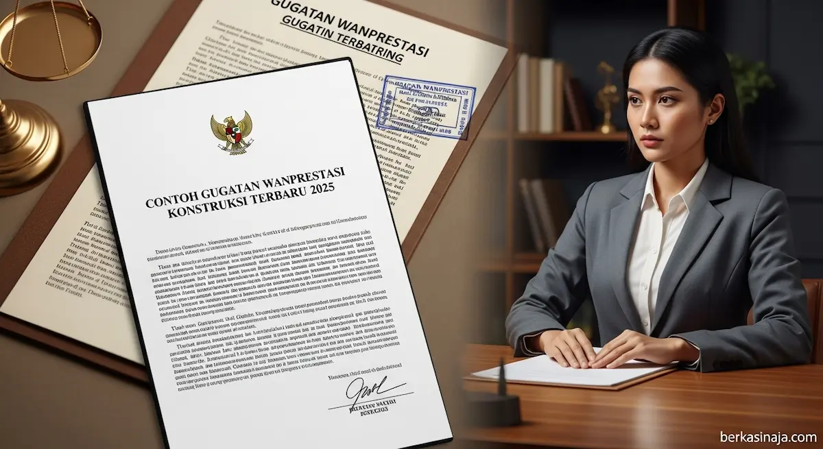 Contoh Gugatan Wanprestasi Konstruksi Terbaru 2025