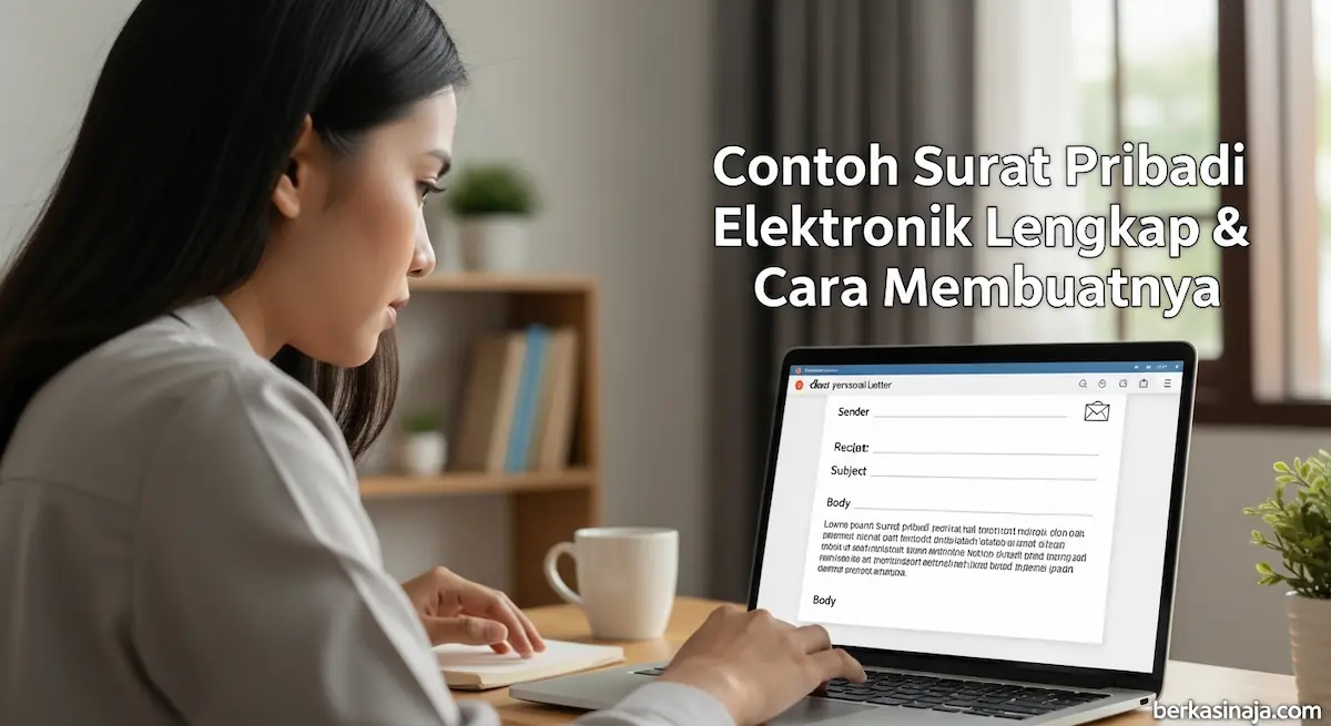 Contoh Surat Pribadi Elektronik Lengkap & Cara Membuatnya