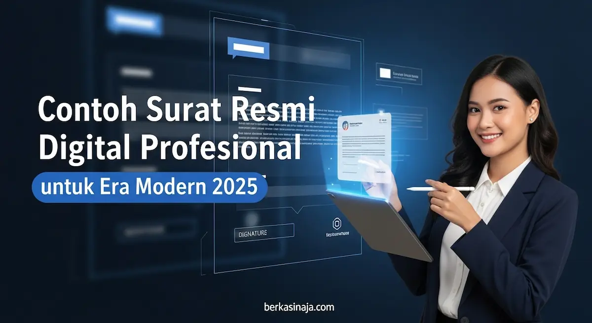 Contoh Surat Resmi Digital Profesional untuk Era Modern 2025