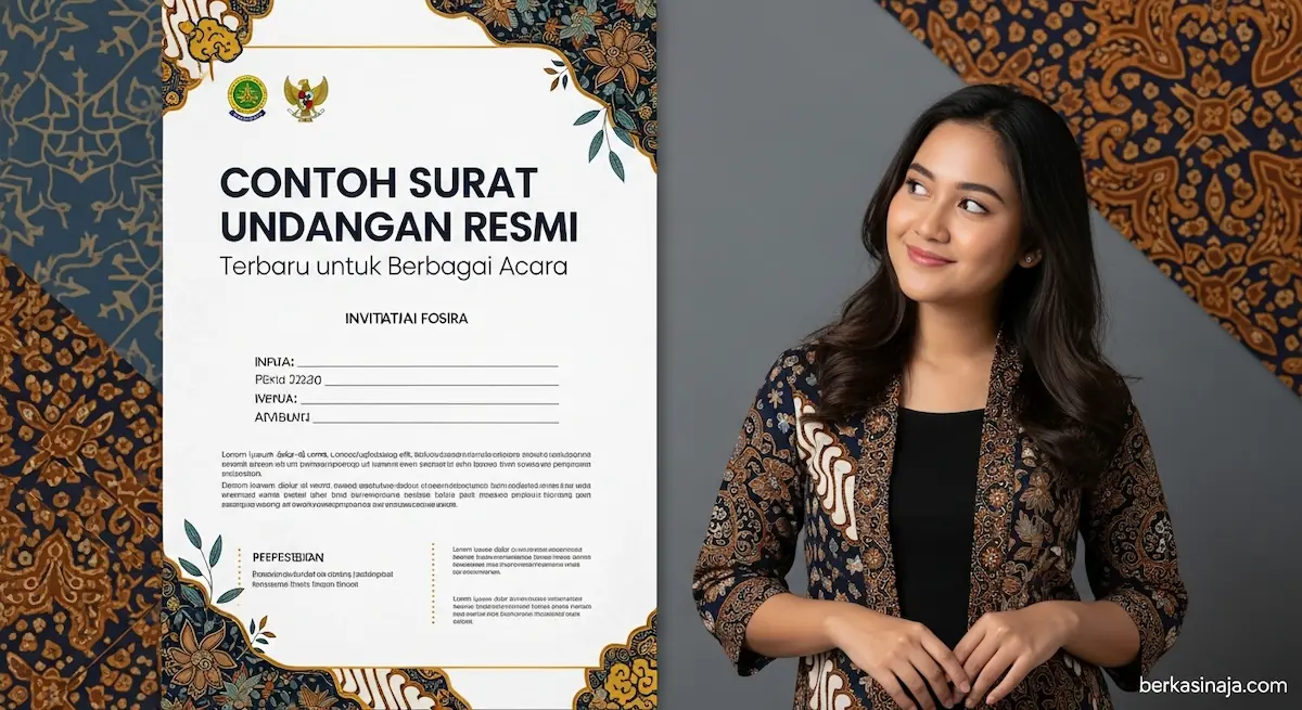 Contoh Surat Undangan Resmi Terbaru untuk Berbagai Acara