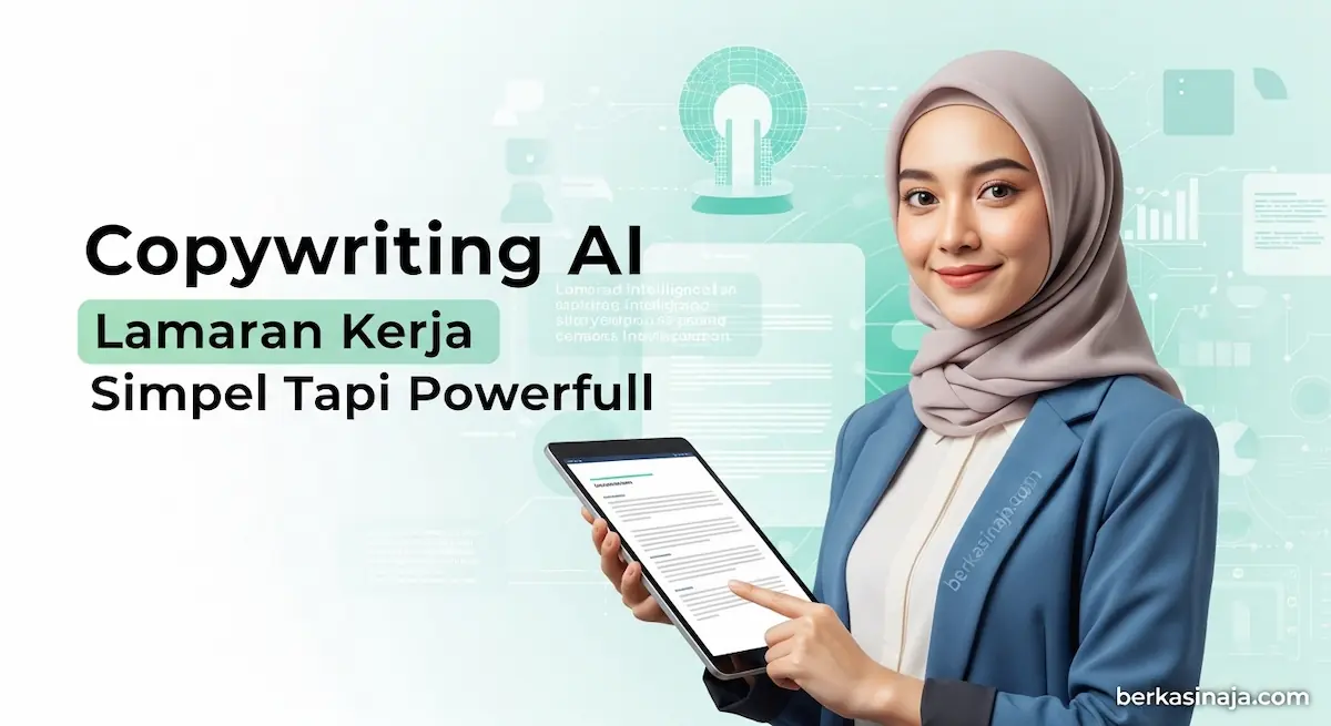 Copywriting AI Lamaran Kerja Simpel Tapi Powerfull