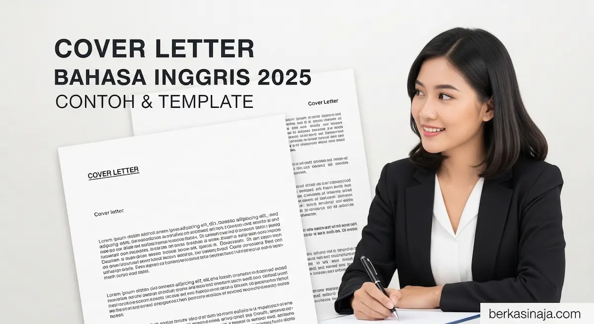 Cover Letter Bahasa Inggris 2025: Contoh & Template