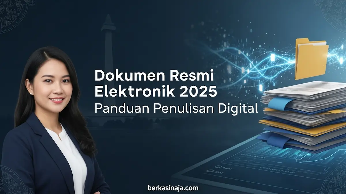 Dokumen Resmi Elektronik 2025: Panduan Penulisan Digital