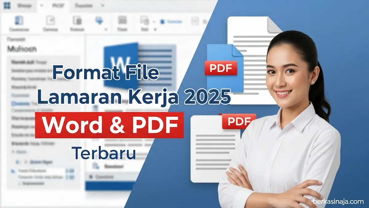 Format File Lamaran Kerja 2025 Word & PDF Terbaru