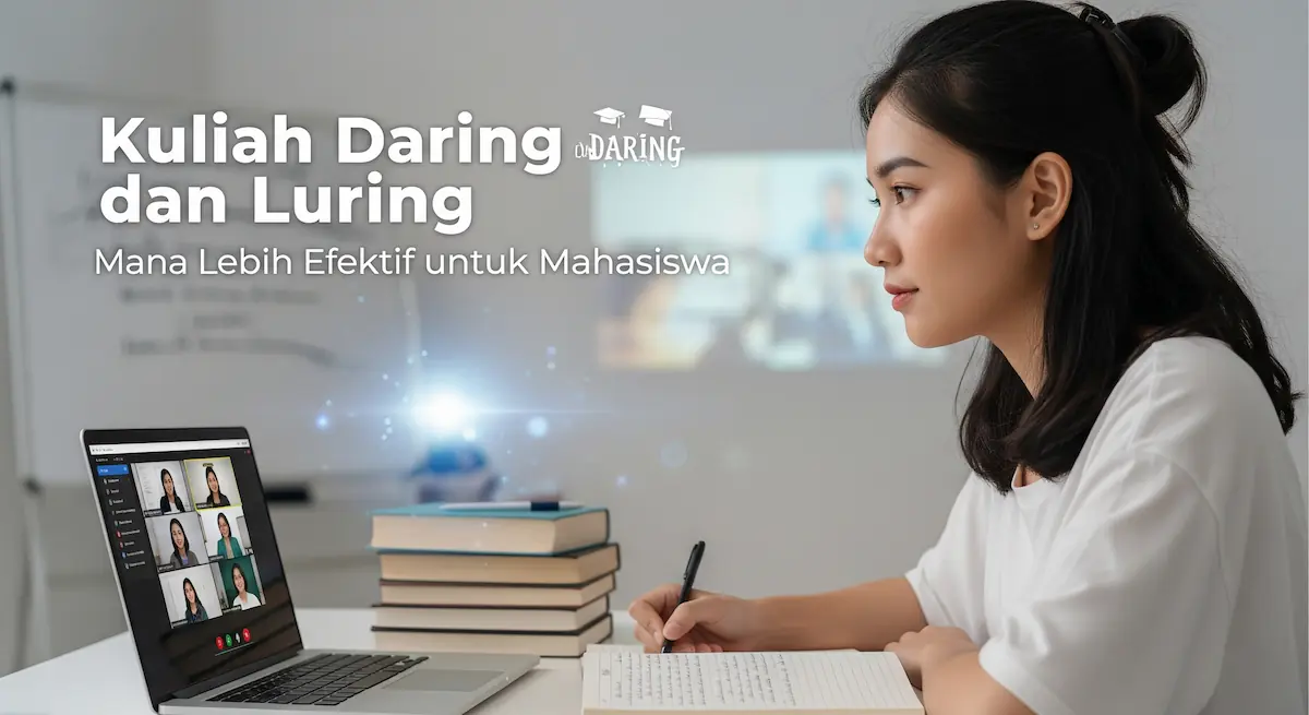 Kuliah Daring dan Luring, Mana Lebih Efektif untuk Mahasiswa?