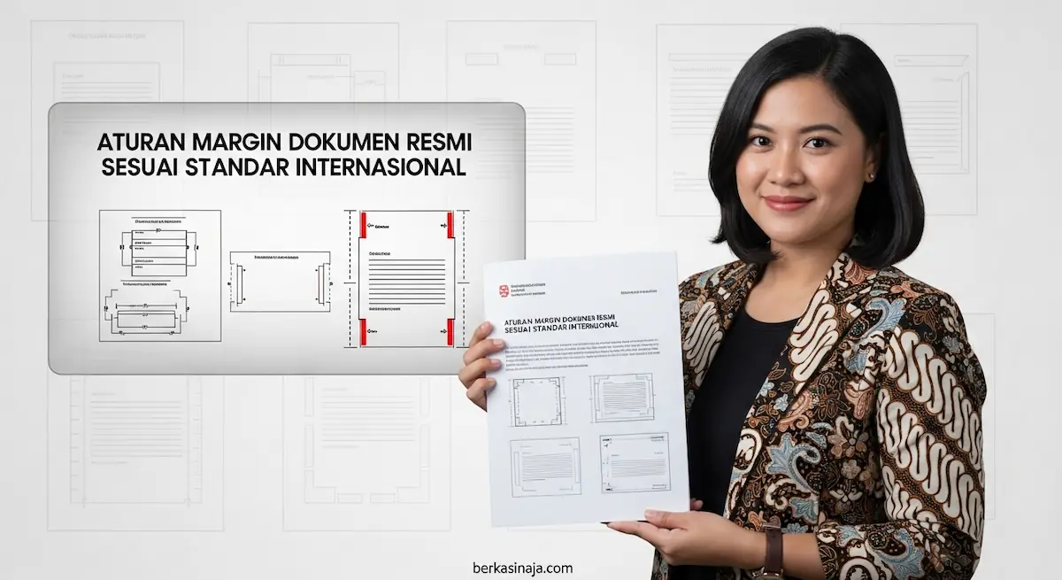 Aturan Margin Dokumen Resmi Sesuai Standar Internasional