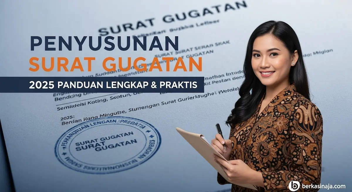 Penyusunan Surat Gugatan 2025: Panduan Lengkap & Praktis