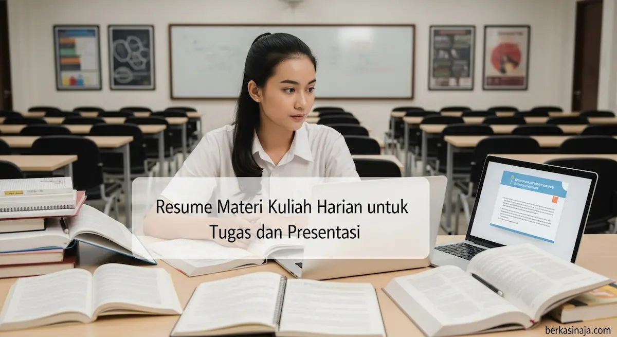 Resume Materi Kuliah Harian untuk Tugas dan Presentasi