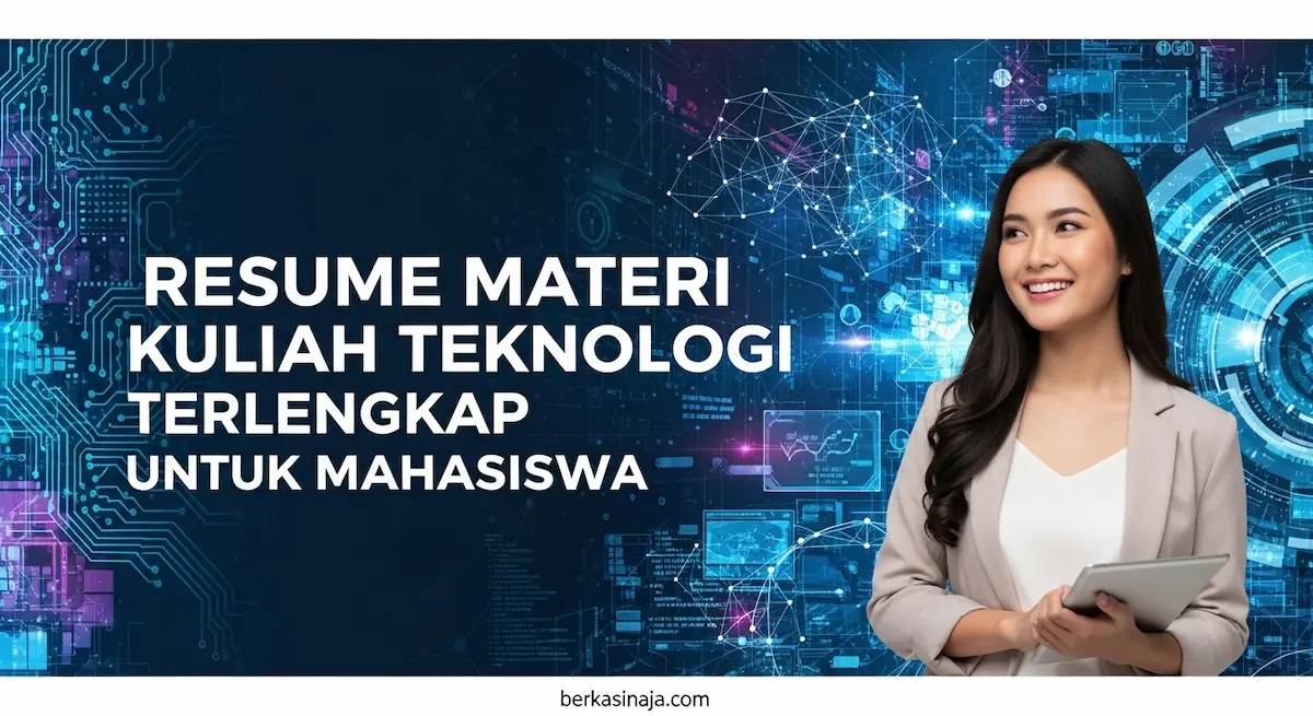 Resume Materi Kuliah Teknologi Terlengkap untuk Mahasiswa
