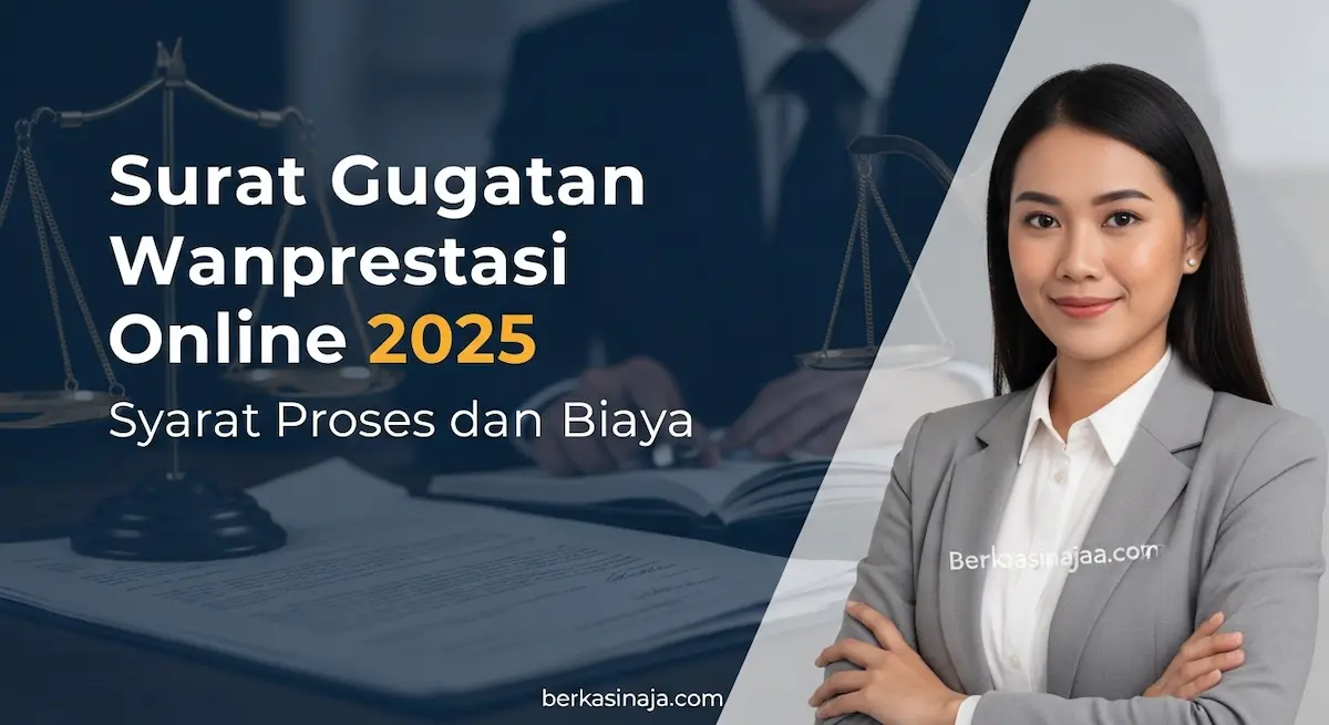 Surat Gugatan Wanprestasi Online 2025: Syarat, Proses dan Biaya