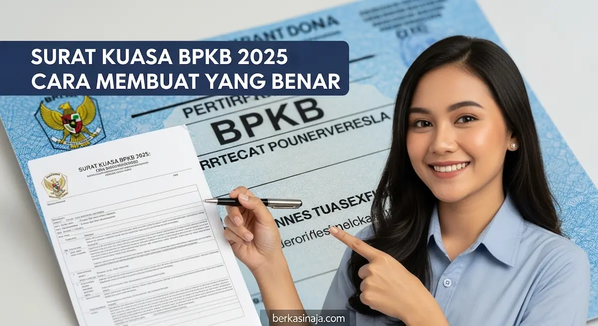 Surat Kuasa BPKB 2025: Cara Membuat yang Benar