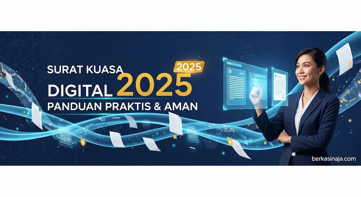 Surat Kuasa Digital 2025: Panduan Praktis & Aman
