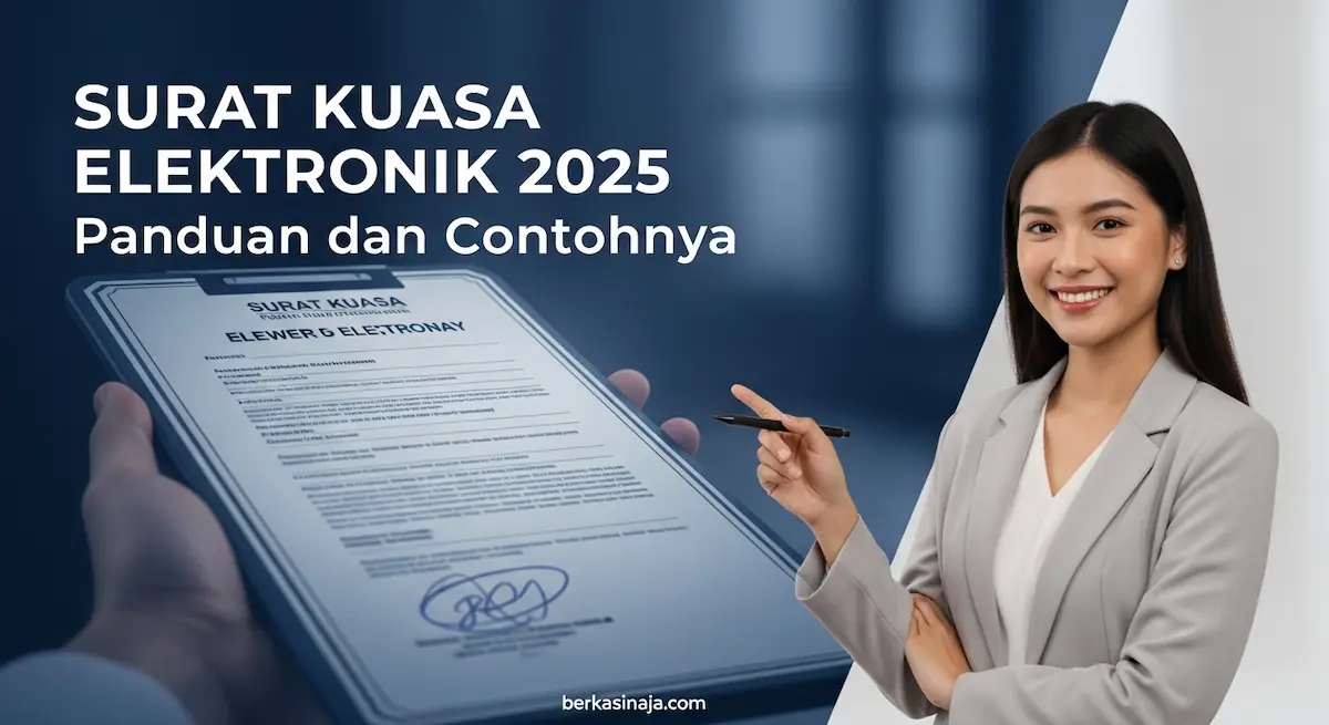 Surat Kuasa Elektronik 2025: Panduan dan Contohnya