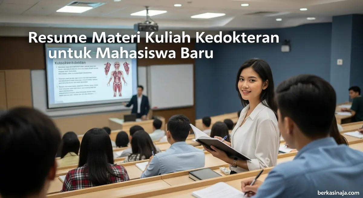 Resume Materi Kuliah Kedokteran untuk Mahasiswa Baru