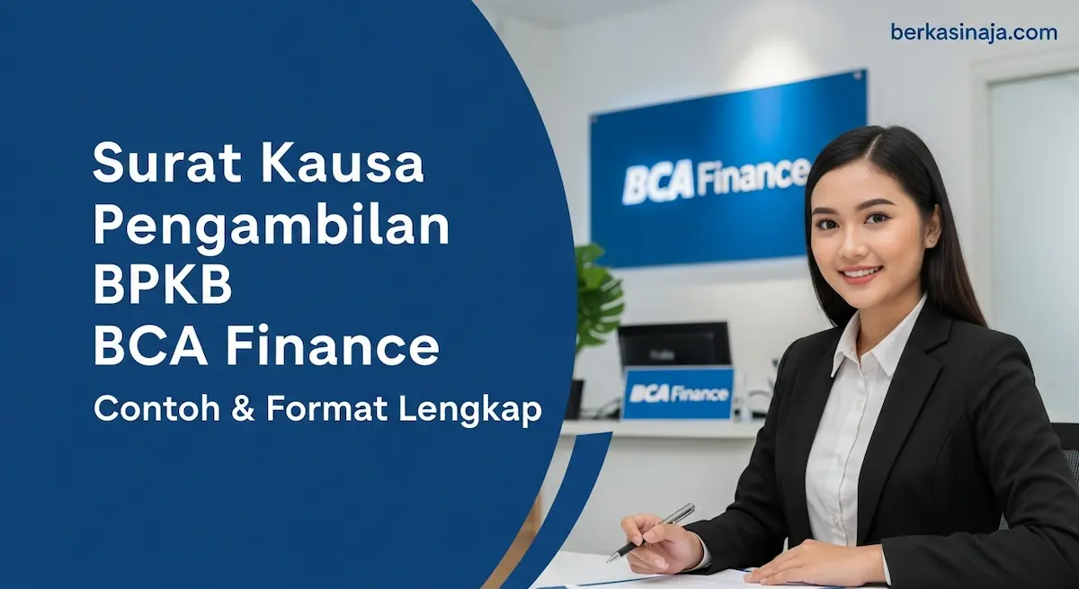 Pengambilan BPKB BCA Finance: Contoh & Format Lengkap
