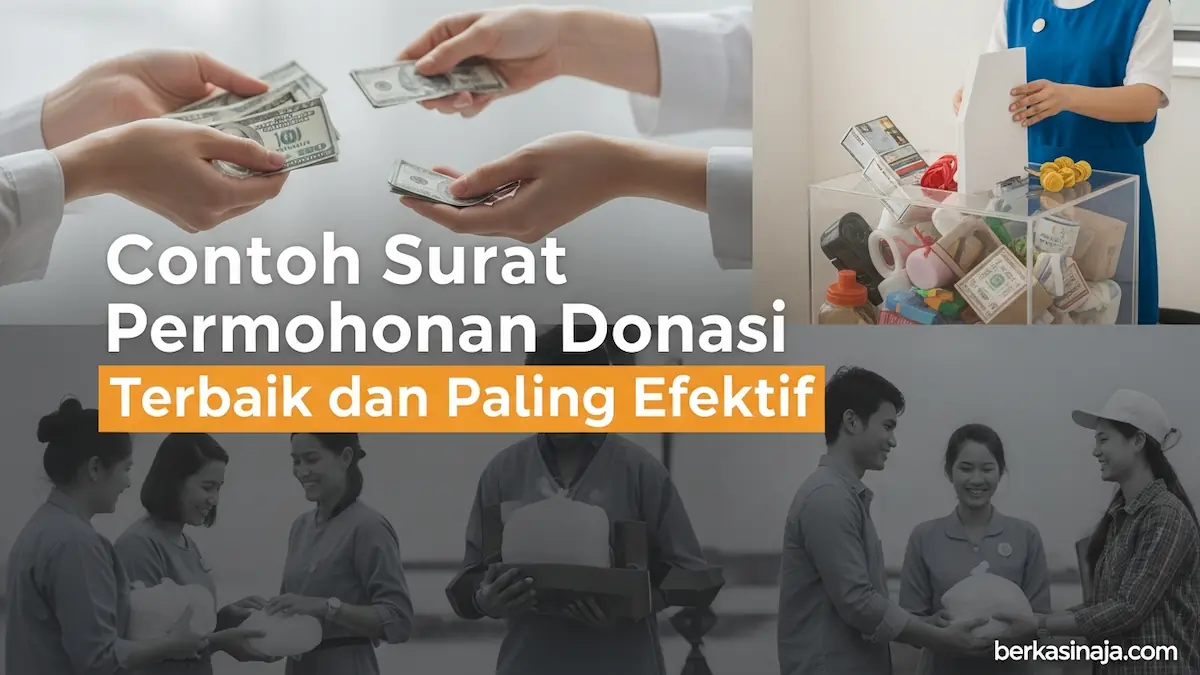 Contoh Surat Permohonan Donasi Terbaik dan Paling Efektif