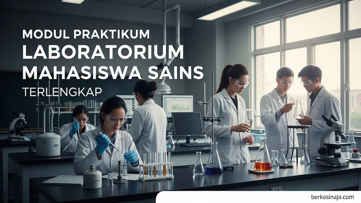 Modul Praktikum Laboratorium Mahasiswa Sains Terlengkap