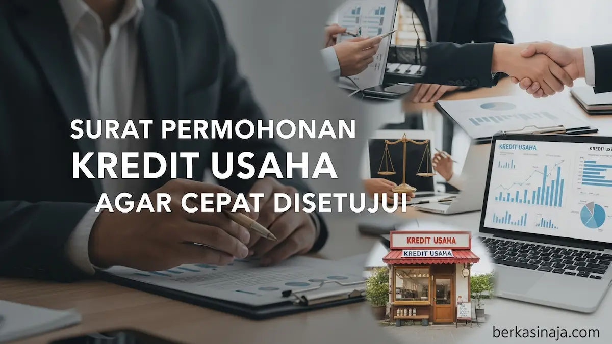 Surat Permohonan Kredit Usaha agar Cepat Disetujui