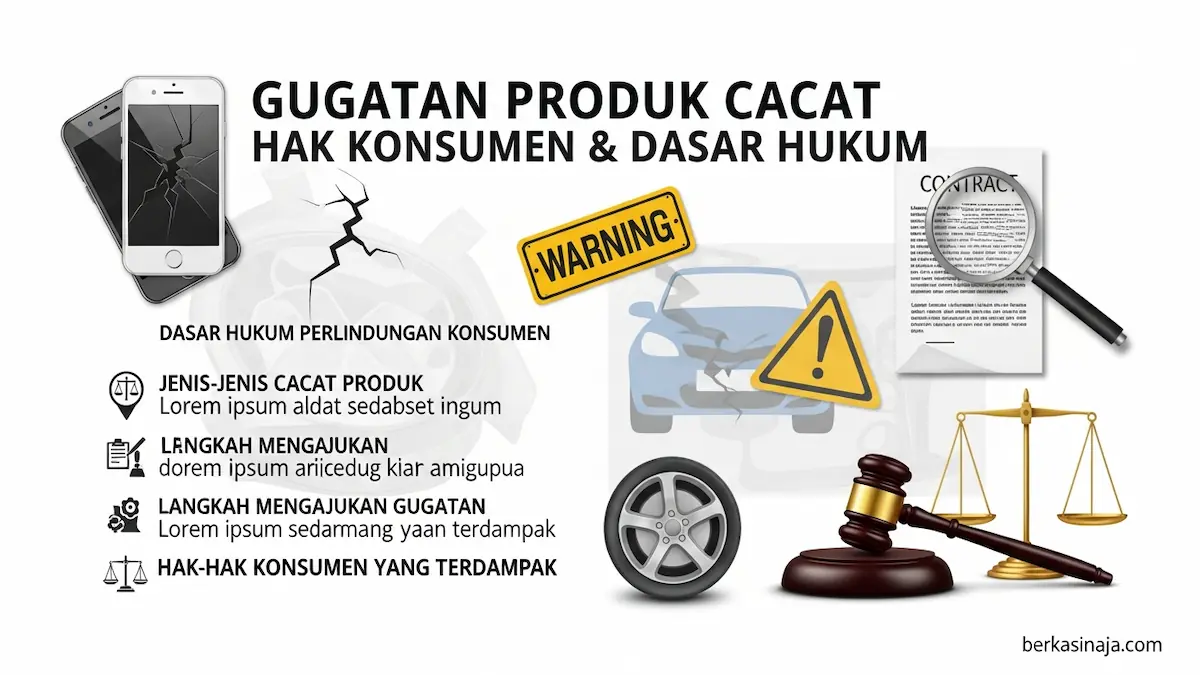 Gugatan Produk Cacat: Hak Konsumen & Dasar Hukum