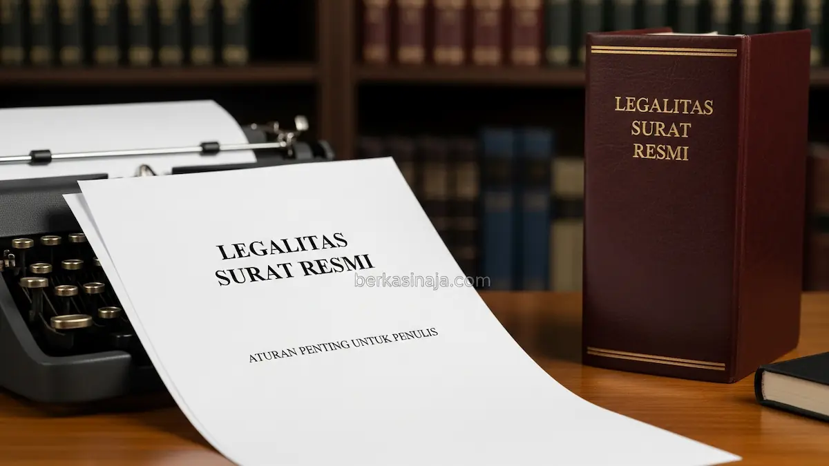 Legalitas Surat Resmi: Aturan Penting untuk Penulis